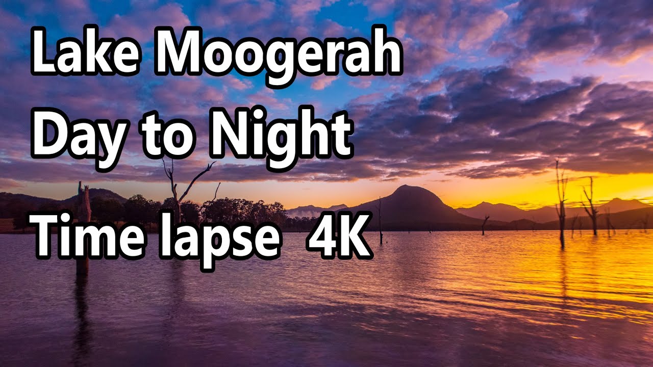 Lake Moogerah Day to Night Time Lapse - YouTube