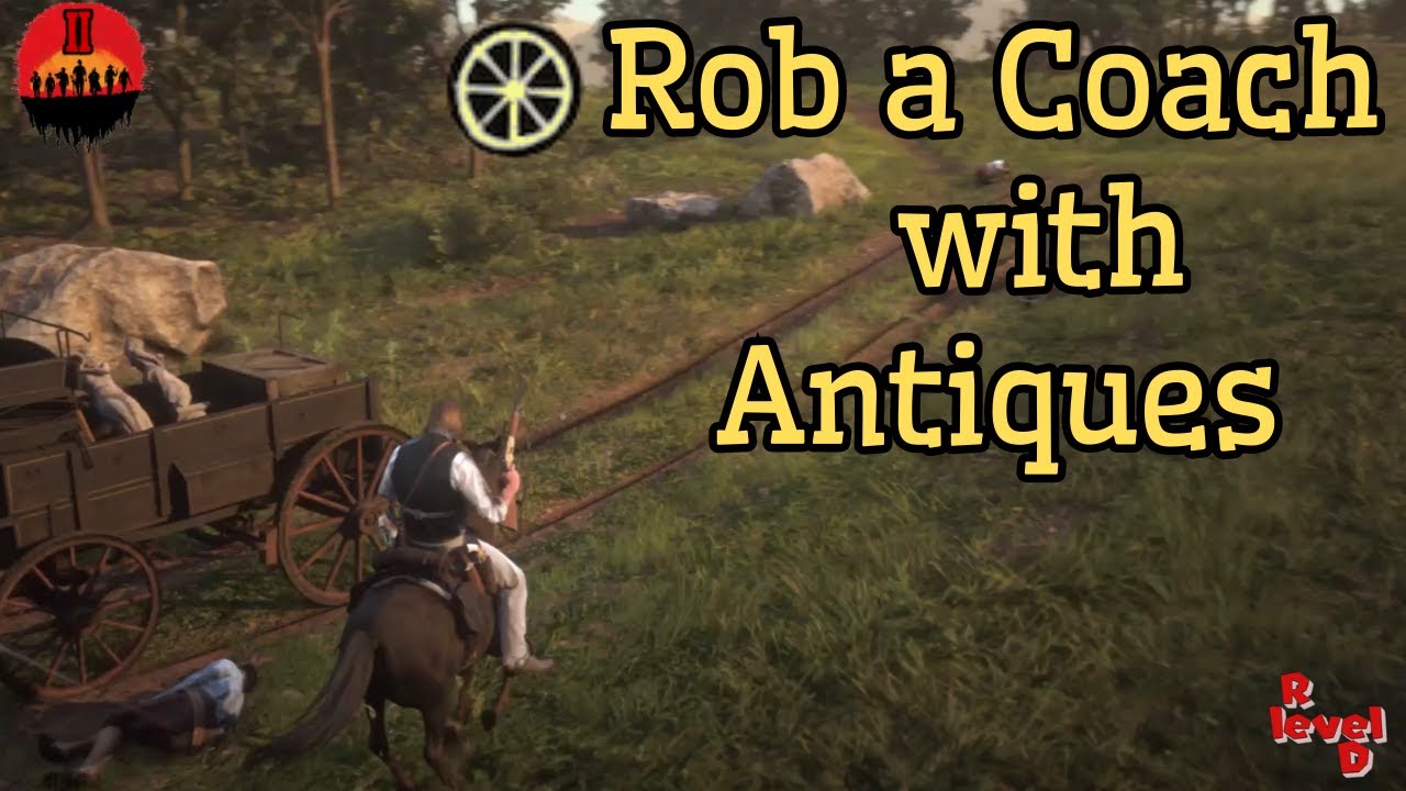 Stagecoach Robberies: Coach with Antiques. #RDR2 #Story #PS5 - YouTube