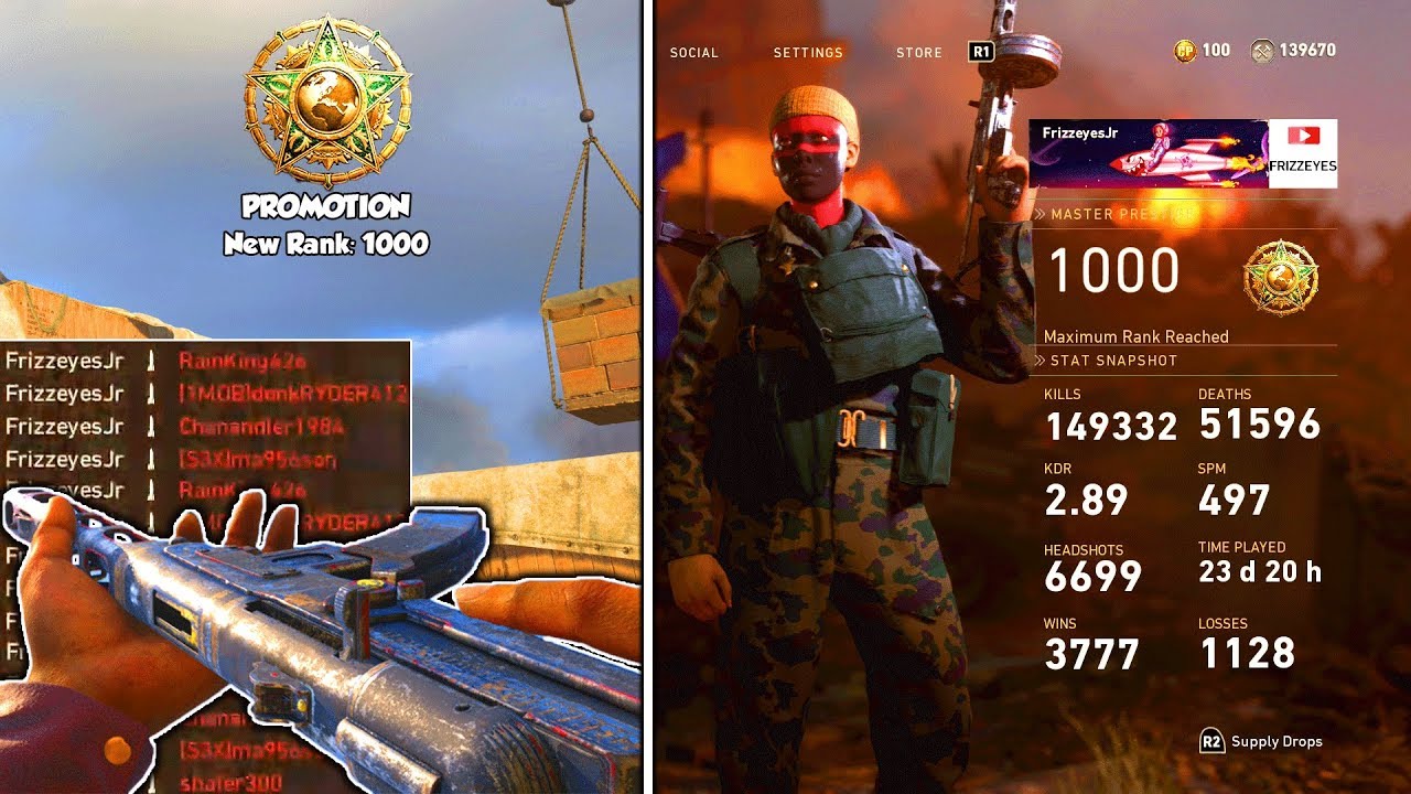LEVEL 1000 CLASSES, STATS, and LEADERBOARDS! - UNLOCKING LEVEL 1000 in ...