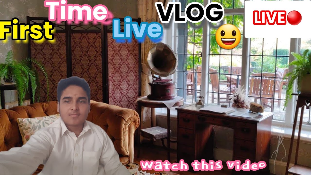 firsrt time live VLOG banaya Usman Khan 786 is live! karachi vlogger - YouTube