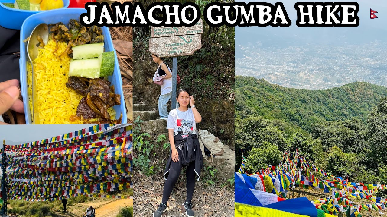 Jamacho Gumba Hike 🥾| Best Hike Destination | Easy Trail | Kathmandu ...