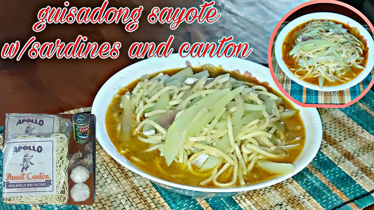 SIMPLENG ULAM SA PROBINSYA,GAWIN ITO SA SAYOTE 👍[cooking in the ...