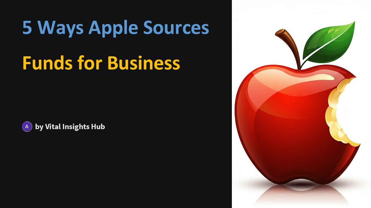 5 Ways Apple Funds Its Business - YouTube