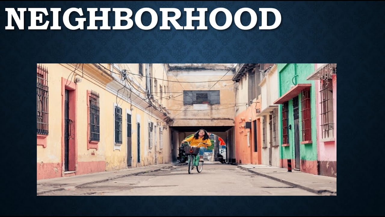 problems in my neighborhood - YouTube