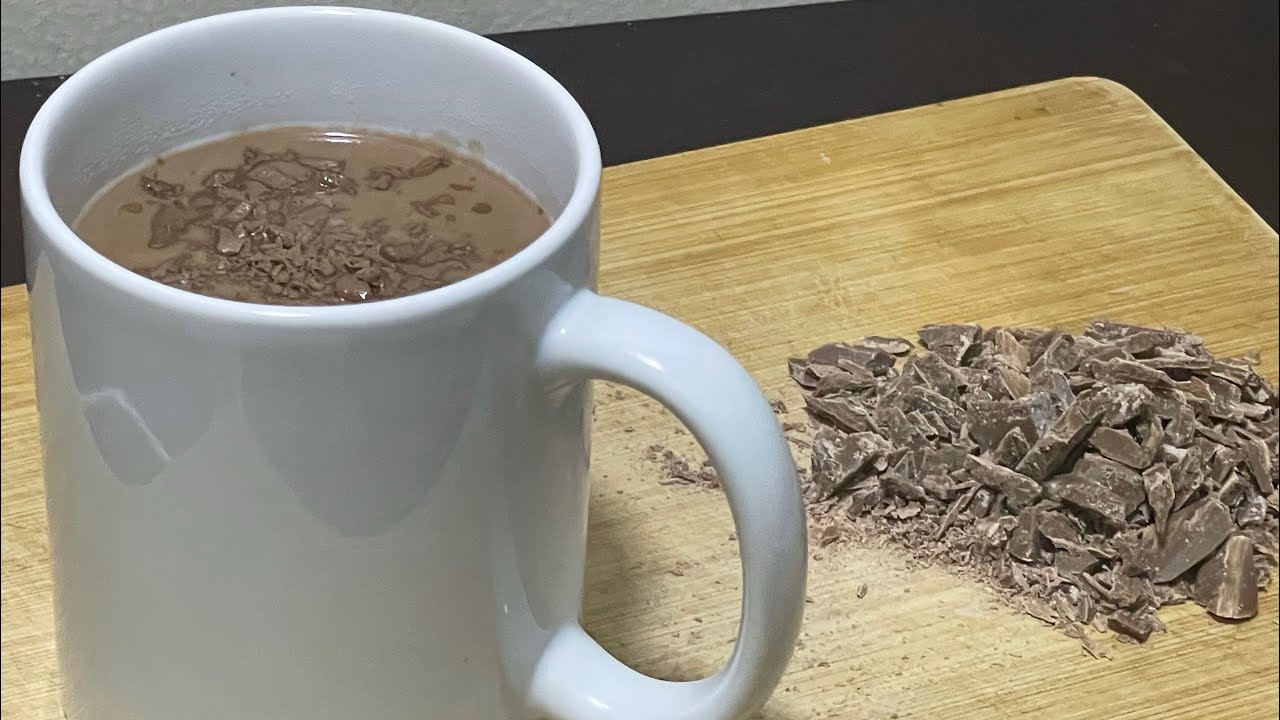 How to make hot chocolate #hot chocolate #easyrecipe - YouTube