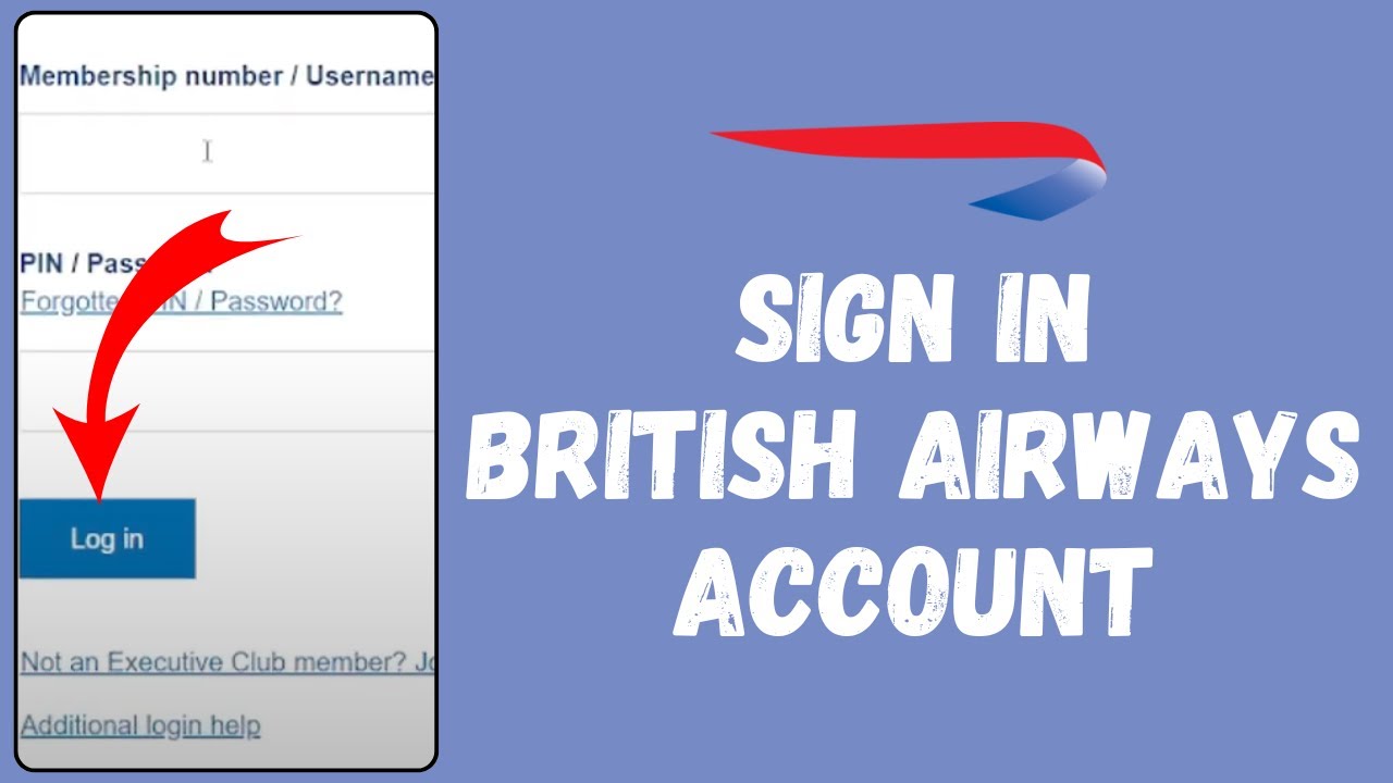 BA Login | How To Sign in to British Airways Account in 2024 (EASY ...