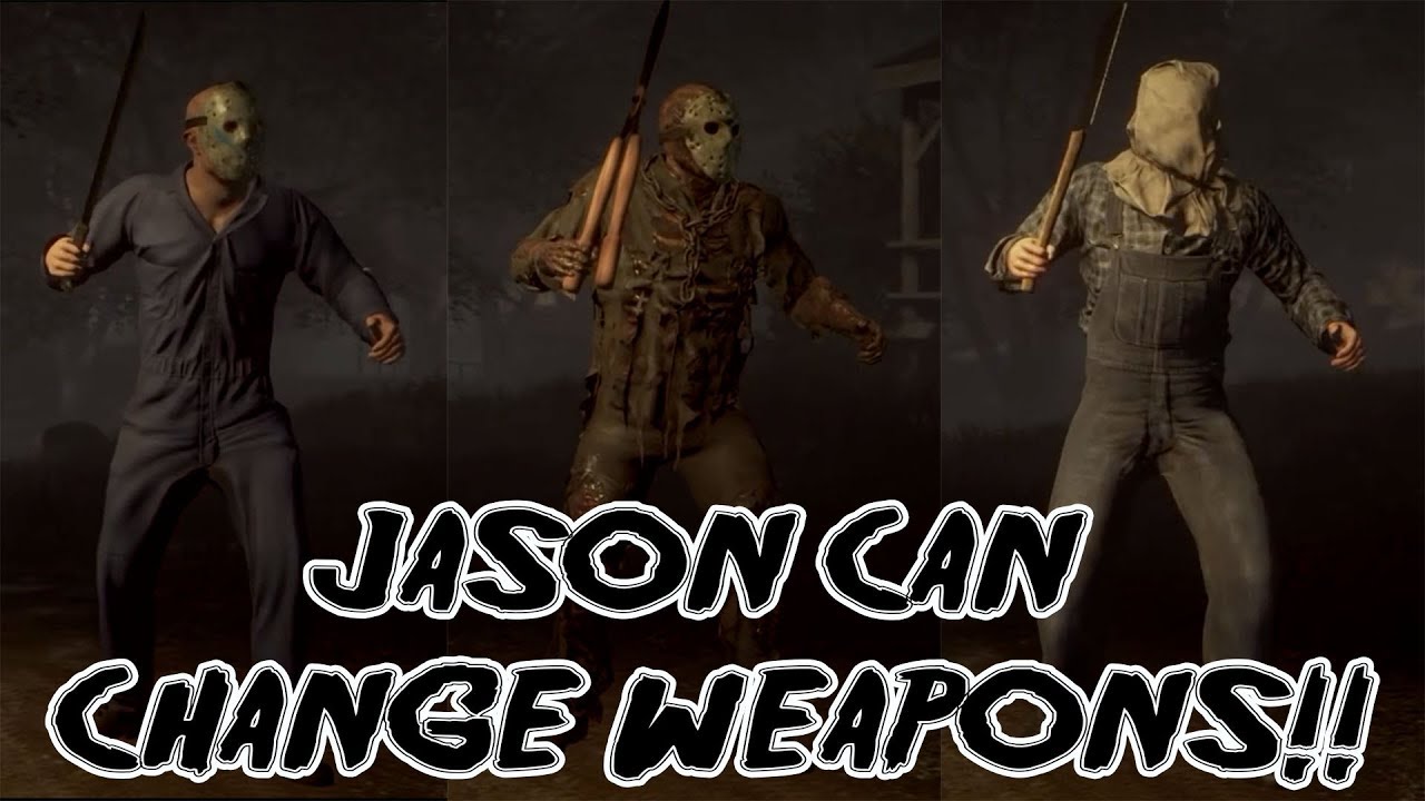 JASON CAN CHANGE WEAPONS! [NEW UPDATE!]| Mix Match Slash | Friday the ...