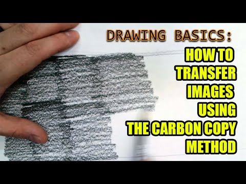 Drawing Basics: How to Transfer Images using the Carbon Copy Method ...