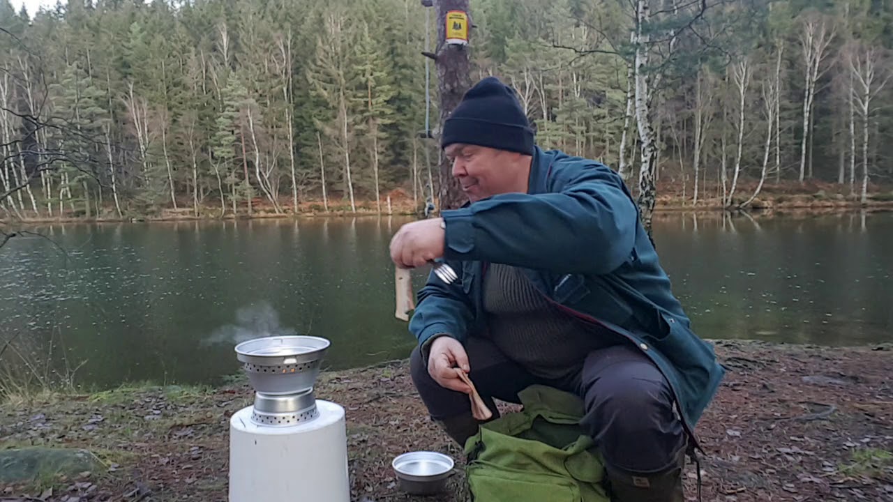Hiking, cooking and smoking. - YouTube