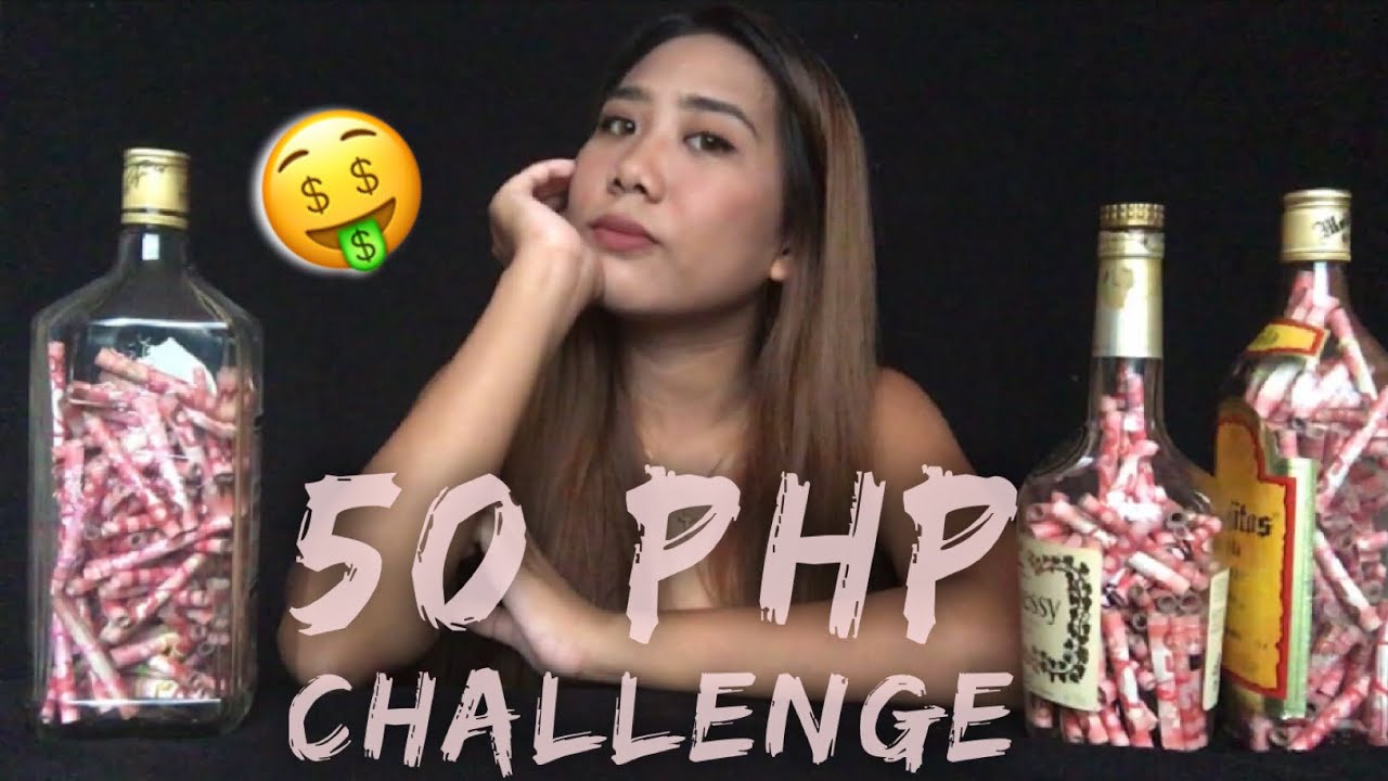 50 PESO CHALLENGE IN 150 DAYS! (Magkano kaya? Hehe) 2018 | Clarisse ...
