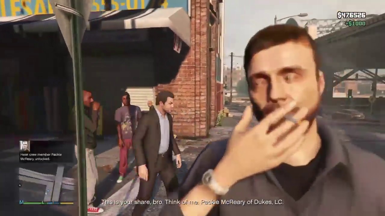 Gta 5 - Random Event - Packie mcreary - YouTube