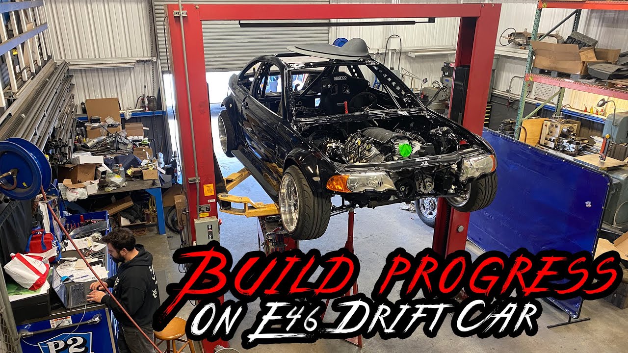 E46 PRO 2 DRIFT CAR BUILD PROGRESS x P2 FABRICATION PART 3 - YouTube