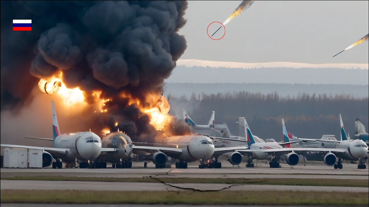 Today, October 23rd! HUGE Explosion at Russian Military Airport, See ...