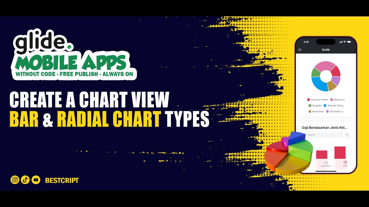 Glide Mobile : Menampilkan Chart atau Grafik Pada Data Spreadsheet ...