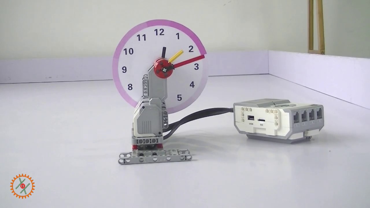 LEGO EV3 CLOCK 时钟 - YouTube
