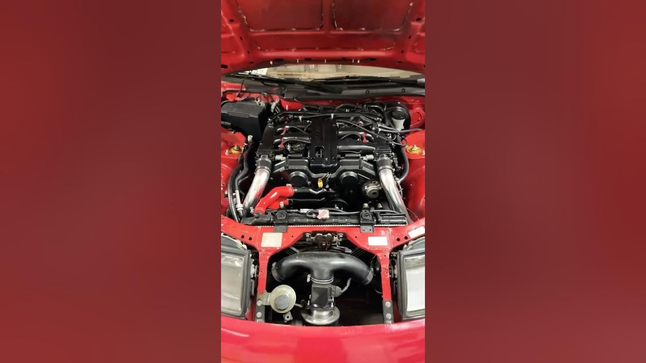 Nissian 300zx Z32 Electric fan upgrade! #nissan #300zx #z32 #cars #car #carlover #carlovers # ...