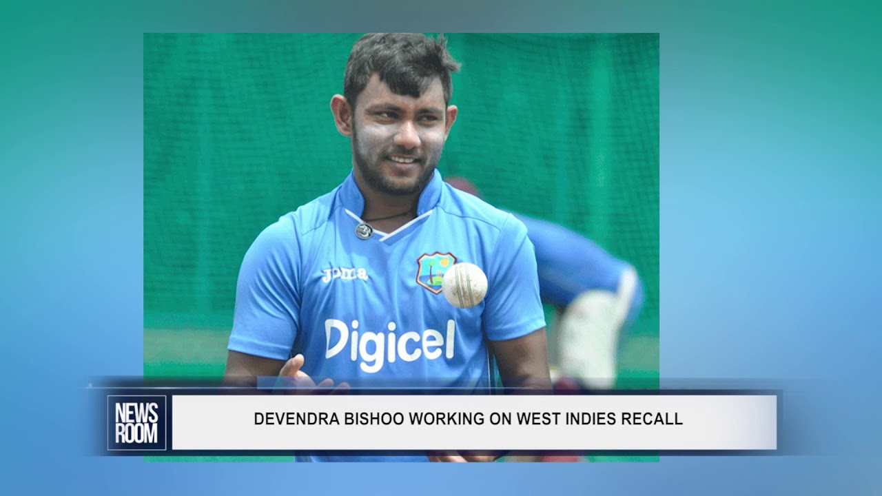 DEVENDRA BISHOO WORKING ON WEST INDIES RECALL - YouTube