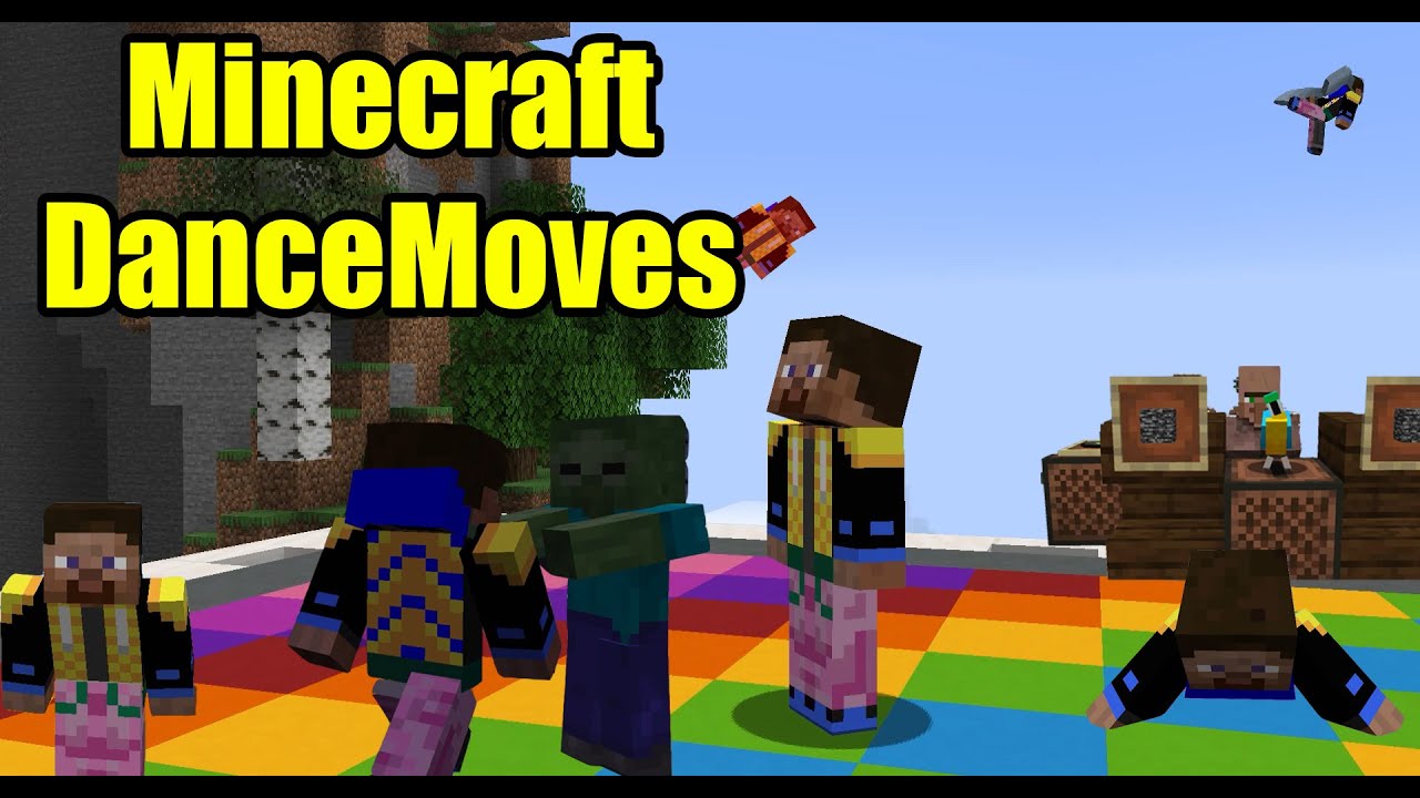 How to Dance in Minecraft - YouTube