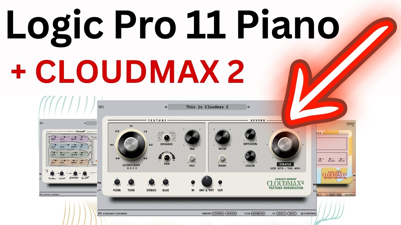 Logic Pro 11 Piano with CloudMax 2 + Drums Vocals & Pads FIRST LOOK | Karanyi Sounds Coupon Code ...