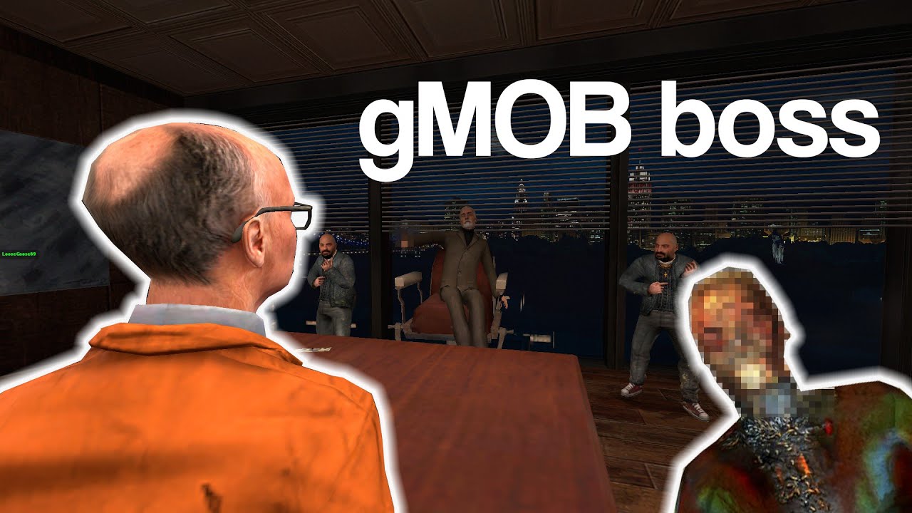 gmod MOB BOSS! - YouTube