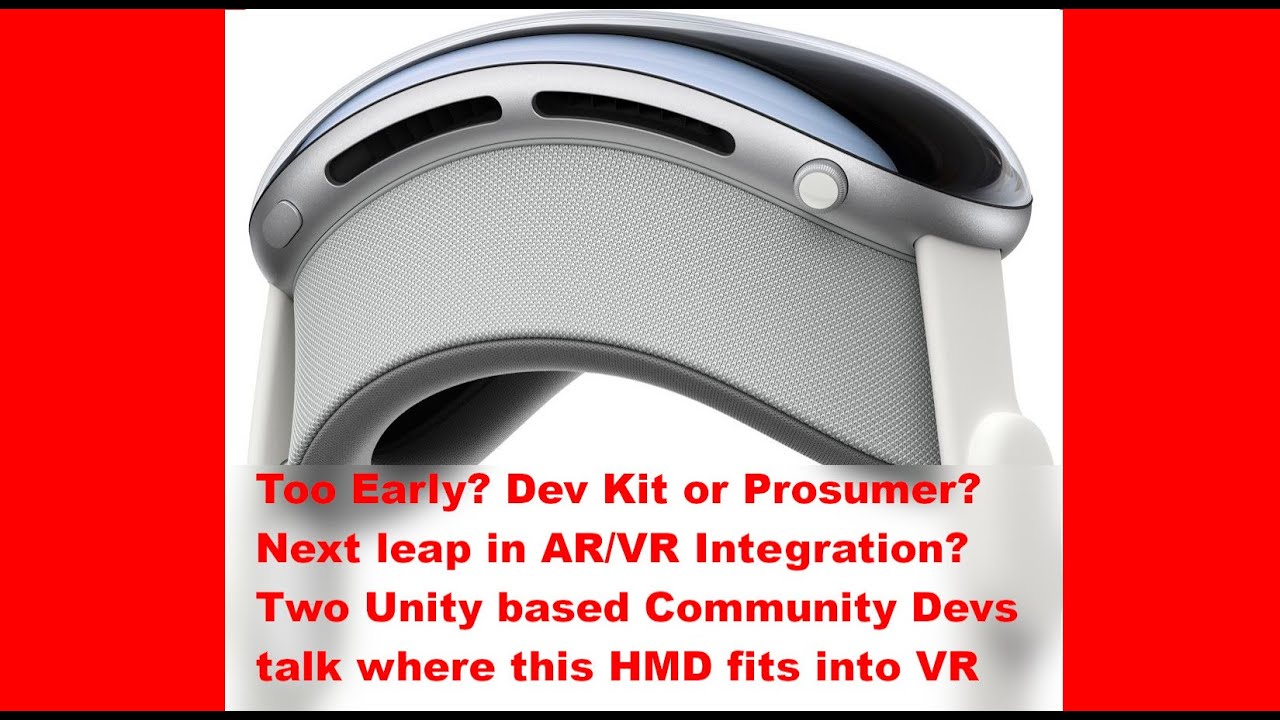 Spatial Computing Apple Vision Pro Unveil from Perspective of Unity VR ...