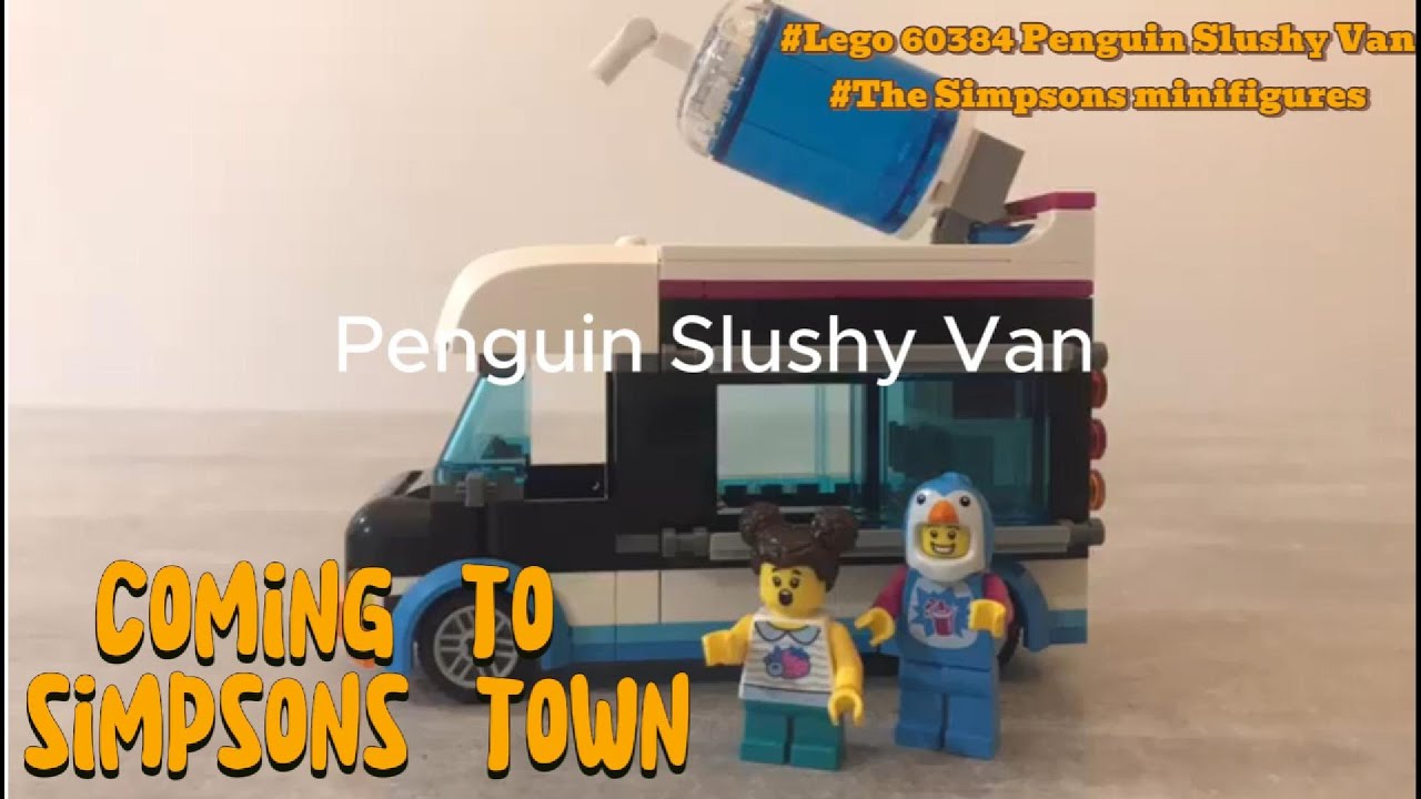 Lego 60384 Penguin Slushy Van coming to Simpsons Town, The Simpsons are ...