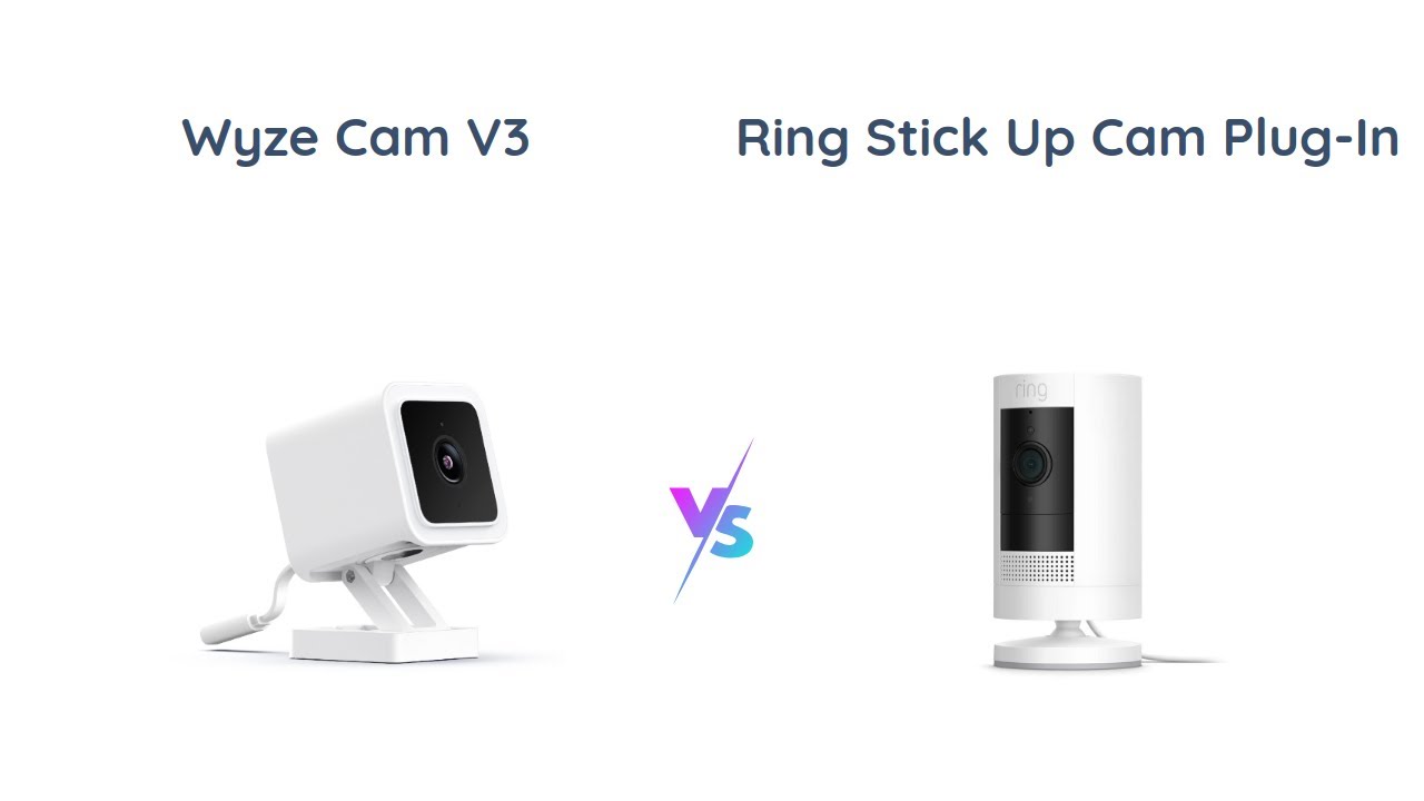 🎥 Wyze Cam v3 vs Ring Stick Up | Color Night Vision, 1080p HD, 2-Way ...