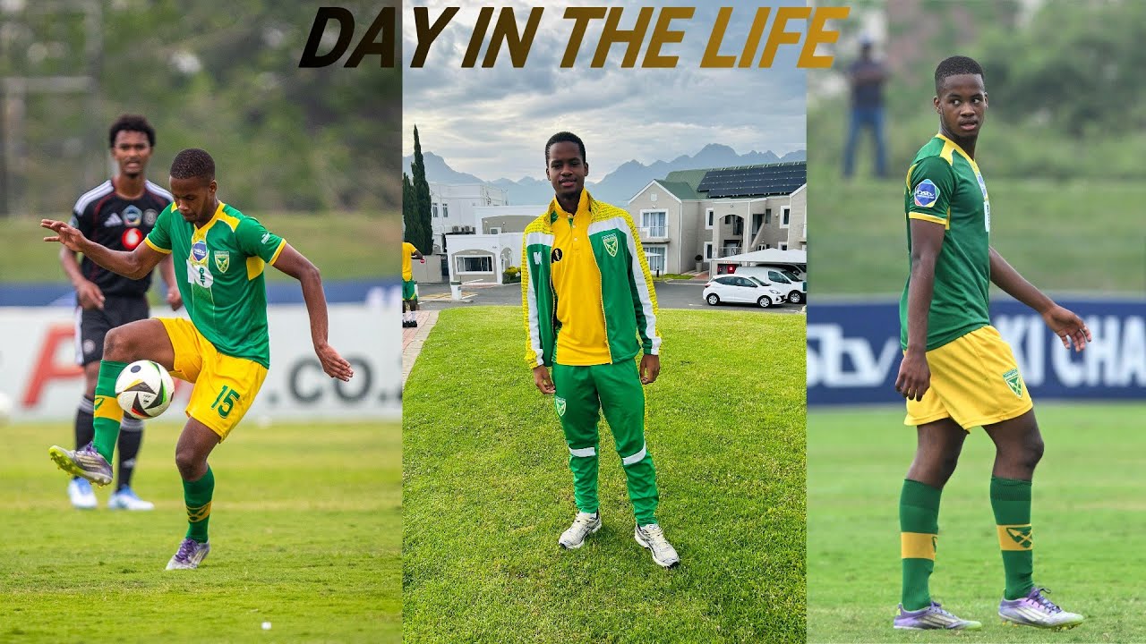 day in a life of a golden arrows ddc player... - YouTube
