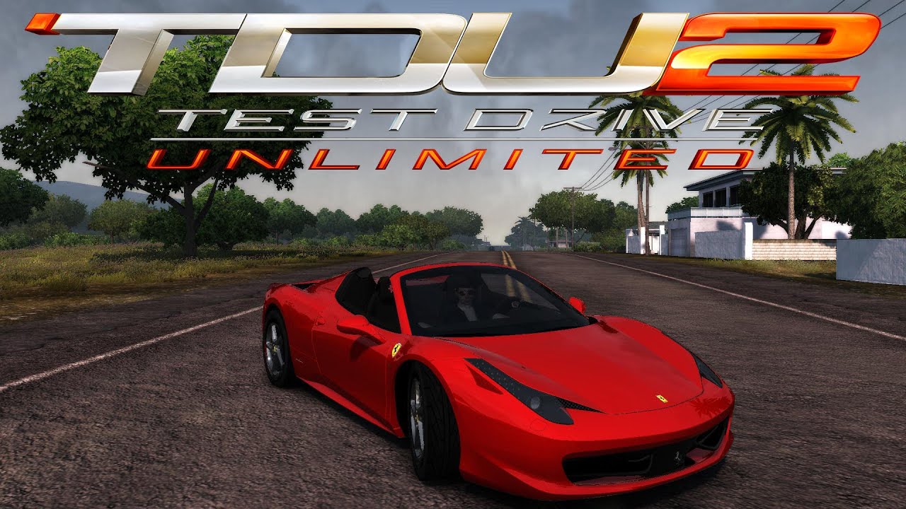 TDU 2 - Ferrari 458 Italia Spider Mod - YouTube