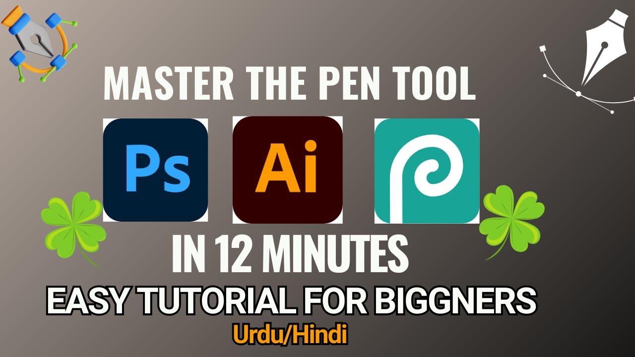 Master the Pen Tool in 12 Minutes | Easy & Complete Tutorial for ...