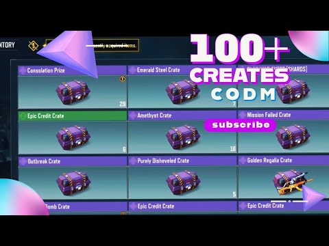 Opening 100+ Crates in CODM | This Happened #codm - YouTube