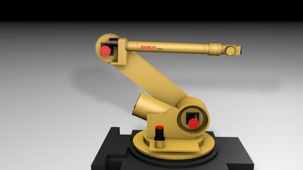 FANUC Robot R-2000/iB Animation. - YouTube