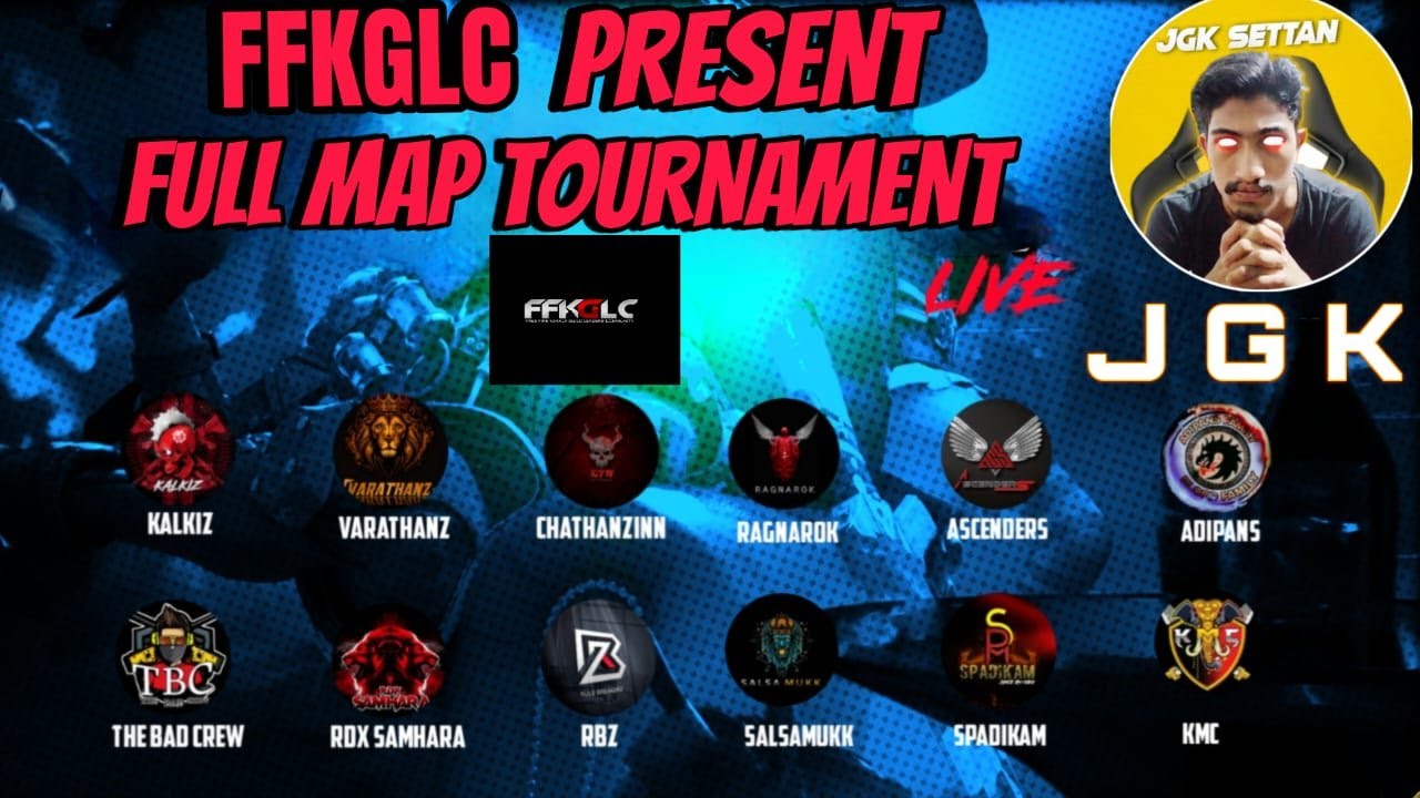 Jgk Settan live FFKGLC FULL MAP TOURNAMENT - YouTube