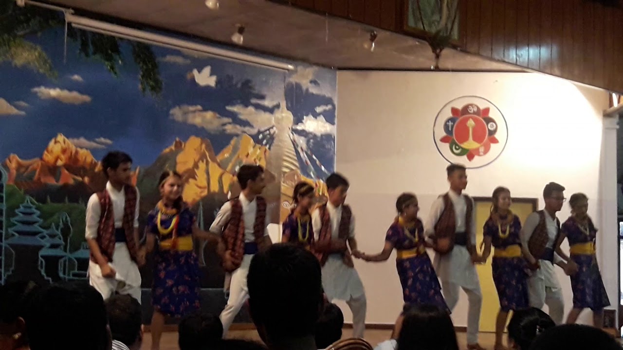 SOS Sanothimi, Bhaktapur |orientation program class 11| dance | - YouTube