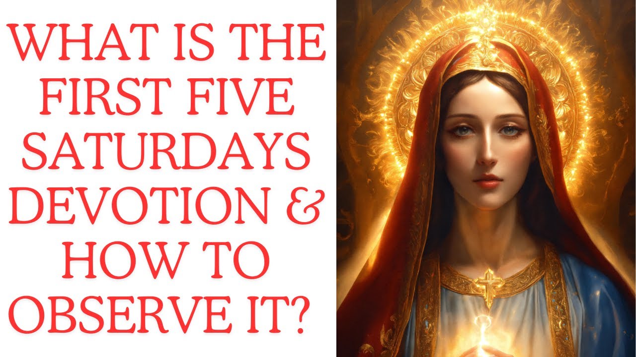 The First Five Saturdays Devotion - YouTube