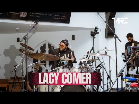 LACY COMER- PLAYING DRUMS AT TMRC - CRY OUT JONATHAN NELSON - YouTube