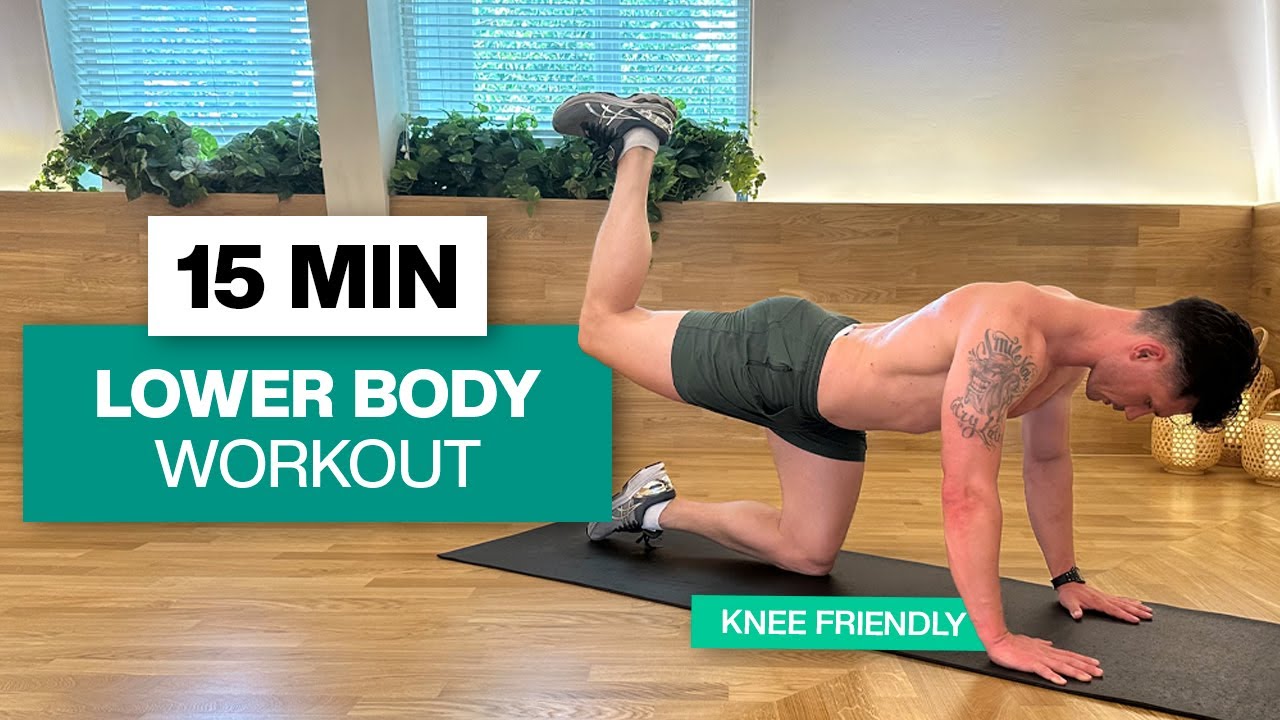 15 MIN | LOWER BODY HIIT WORKOUT | BODYWEIGHT ONLY | GLUTES/ LEGS/ ABS ...