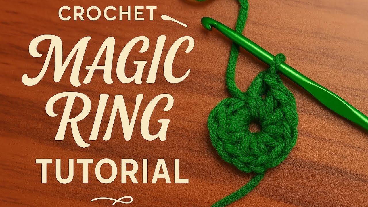 How to make a magic ring easily @JezCrochetNest - YouTube