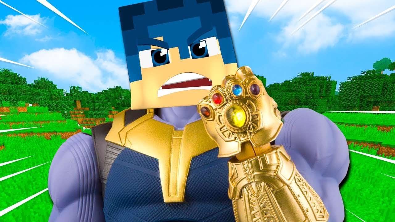 Minecraft ITA - STEF E' DIVENTATO THANOS!! - YouTube