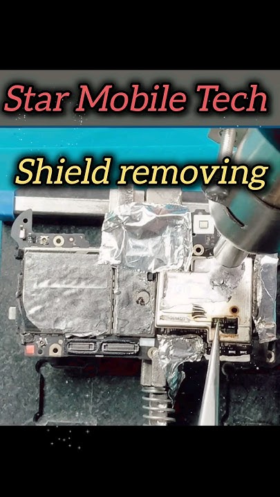 Shield Removing Tips And Tricks / How To Remove Pcb Shields by Star Mobile Tech #shortvideo # ...