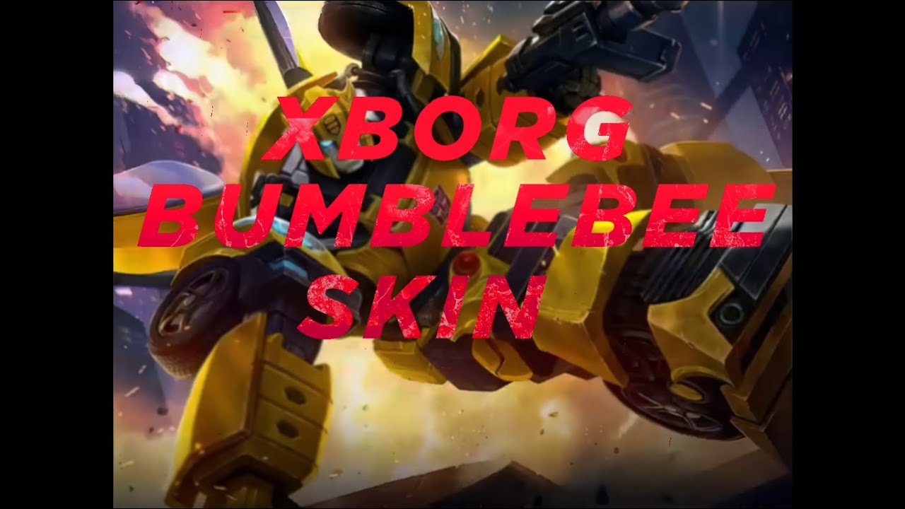 XBORG BUMBLEBEE TRANSFORMERS SKIN DRAW - YouTube