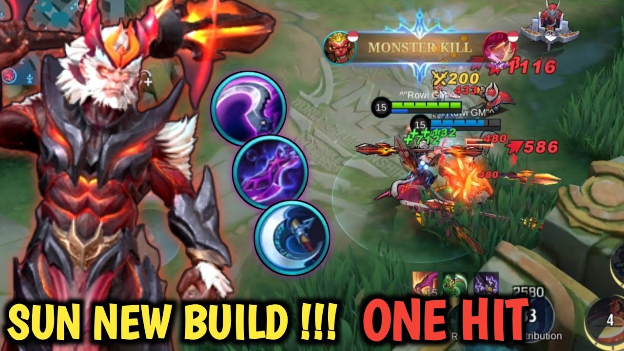 SUN NEW BEST 1 HIT BUILD | BAYANGAN SUN JADI LEBIH SAKIT | BUILD SUN ...