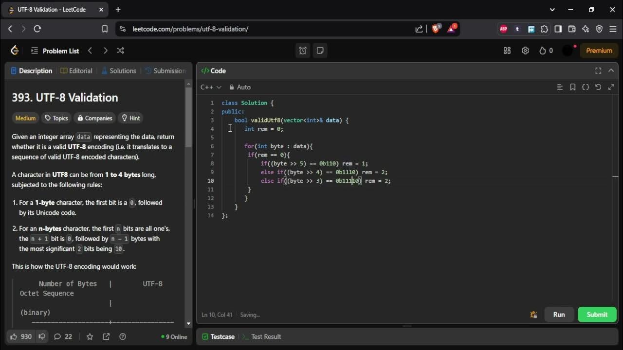 leetcode-393 - YouTube