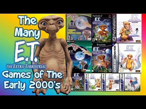 The Many E.T. Video Games Of The Early 2000's | Gameboy Advance ...