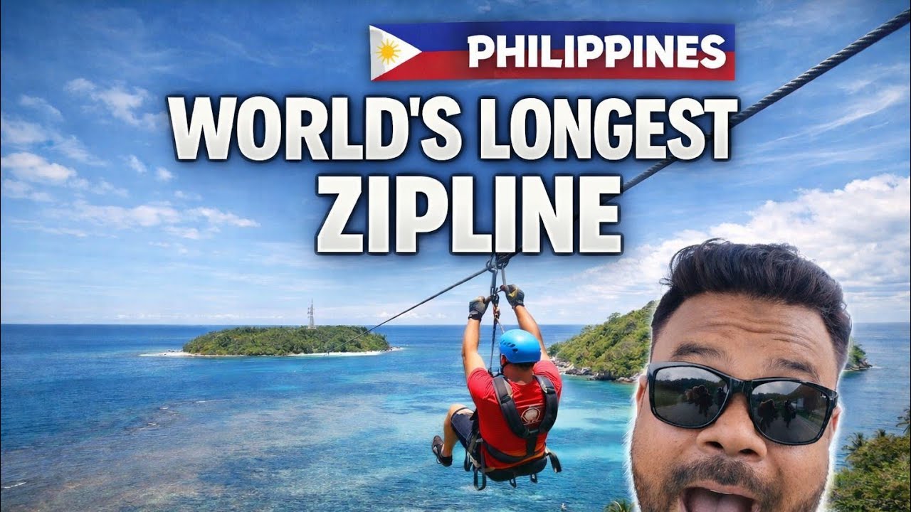 World's Longest Zipline in the Philippines: An Epic Adventure! Mindoro ...