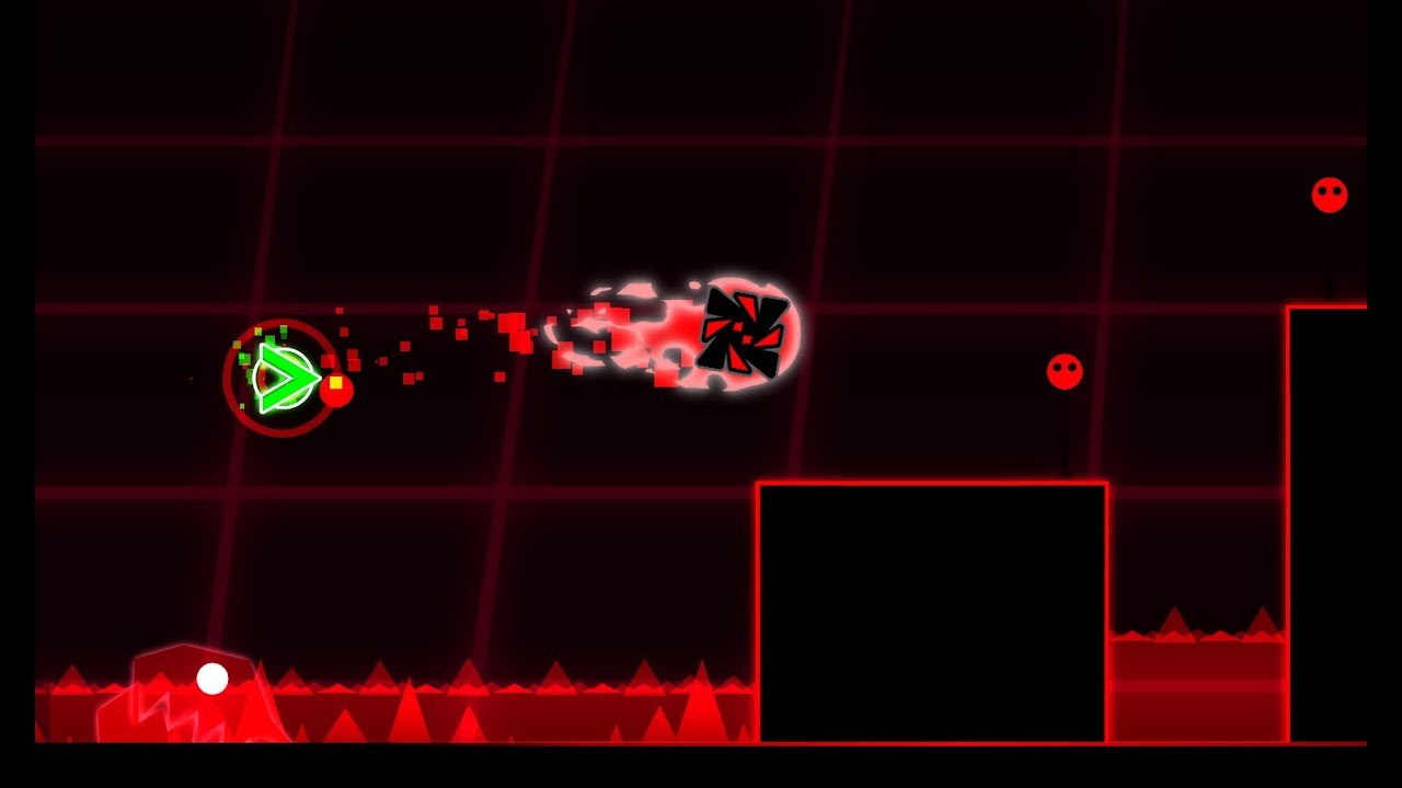 Geometry Dash - The Challenge (secret level) - YouTube