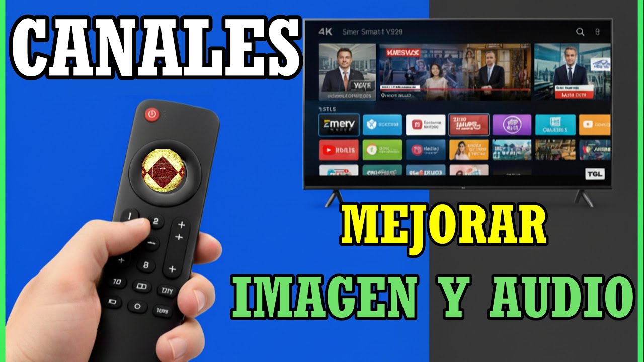 Cómo ver canales abiertos online en Smart TV TCL 4K Configuración de ...
