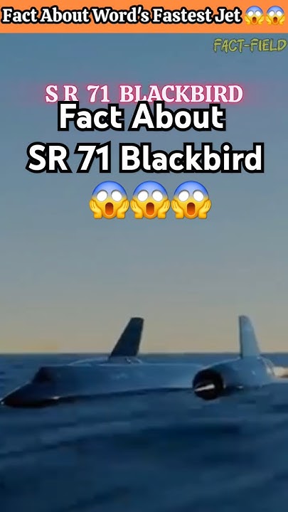 Fact About - SR 71 Blackbird 😱😱 , top speed , #fact#shortvideo # ...