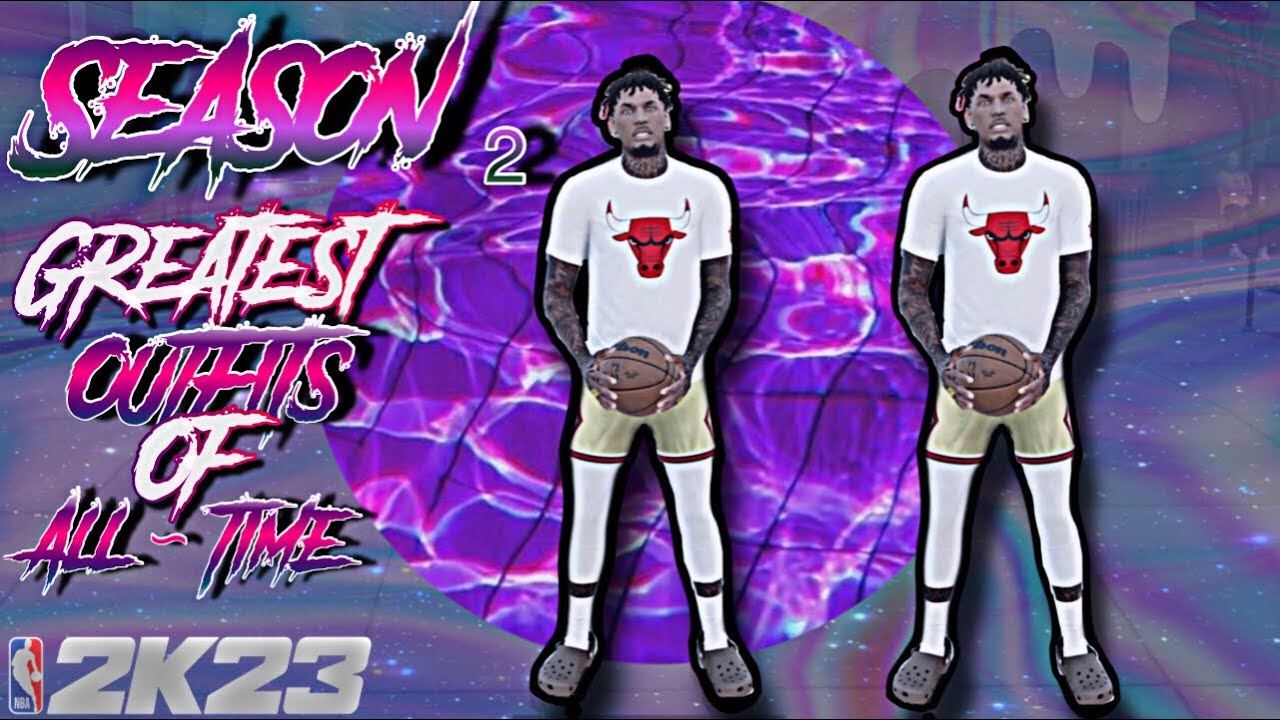 SEASON 2 GREATEST OUTFITS OF ALL-TIME IN NBA 2K23 • BEST OUTFIT MAKER ...