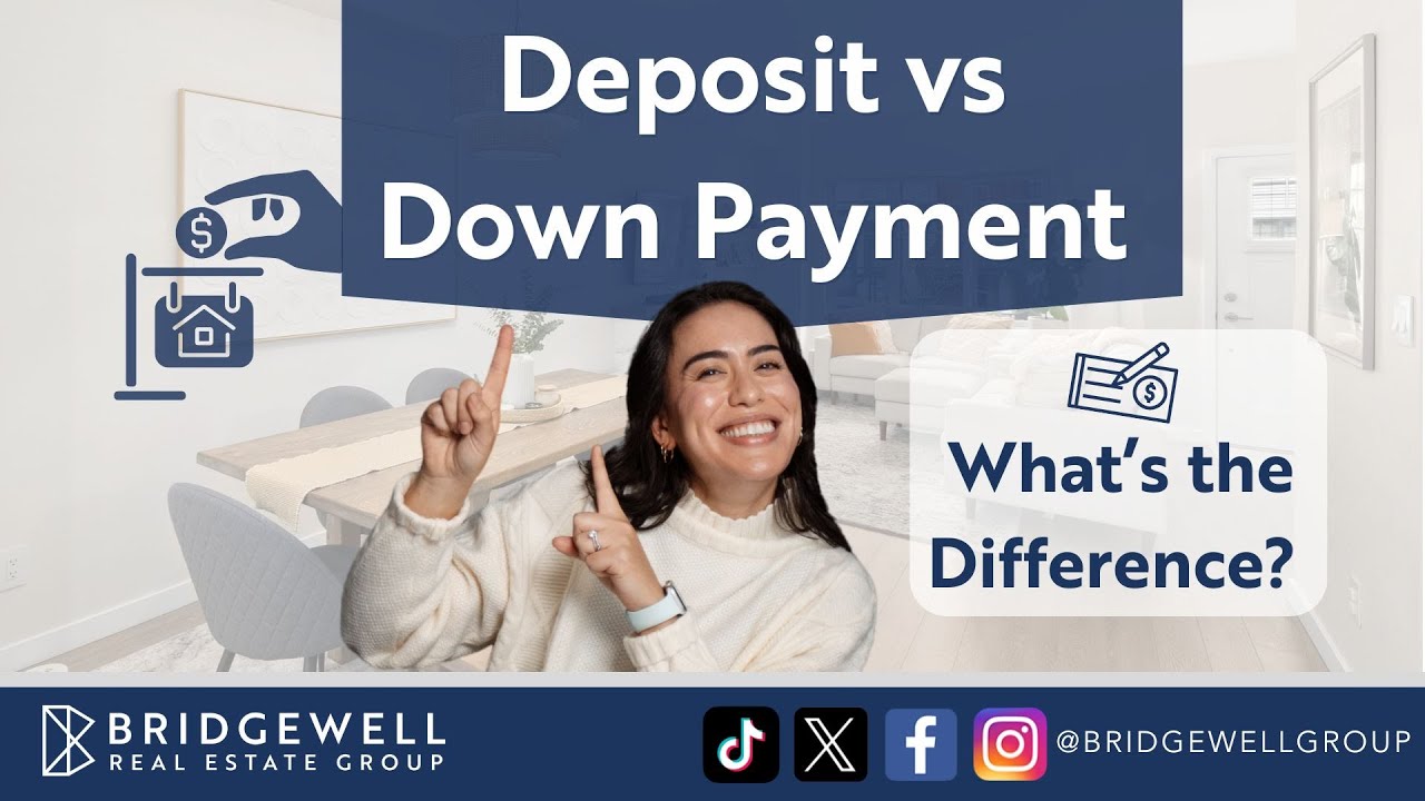 Deposit vs Down Payment in Real Estate - What's the Difference? - YouTube